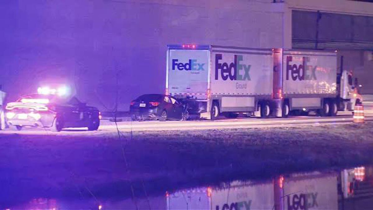 Hit-and-run driver dies in second crash with FedEx truck, FHP says