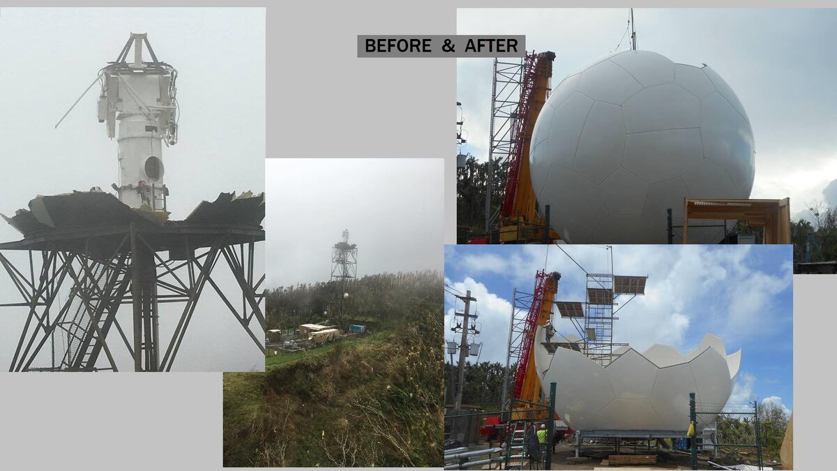 After Maria: Puerto Rico weather radar built, projected to be working soon